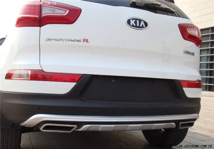 KIA SPORTAGE III '10 SET FRONTSCHÜRZE HECKSCHÜRZE ANSATZ SPOILER SILBER ...